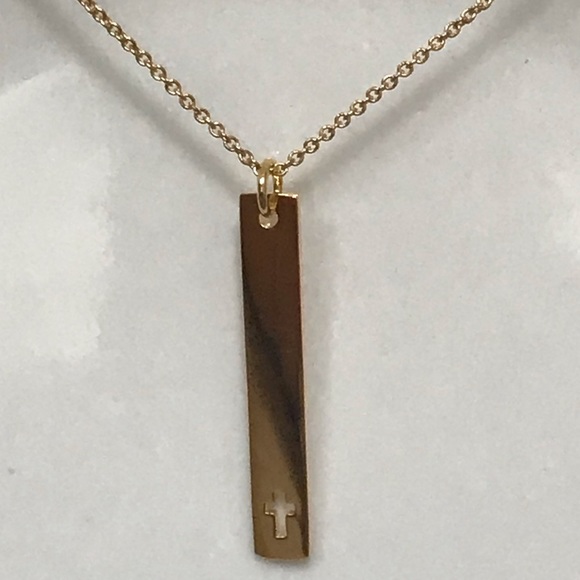 Lenox | Jewelry | New Cross Bar Necklace | Poshmark
